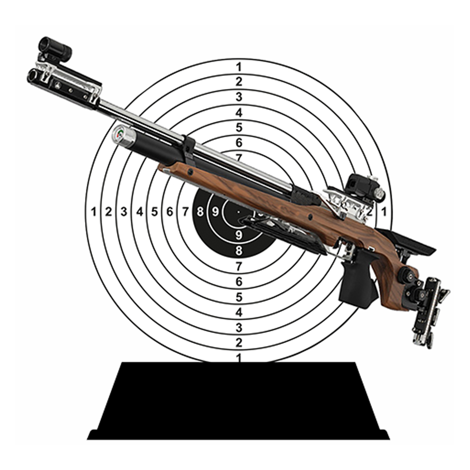 Wood trophy rifle - Krott